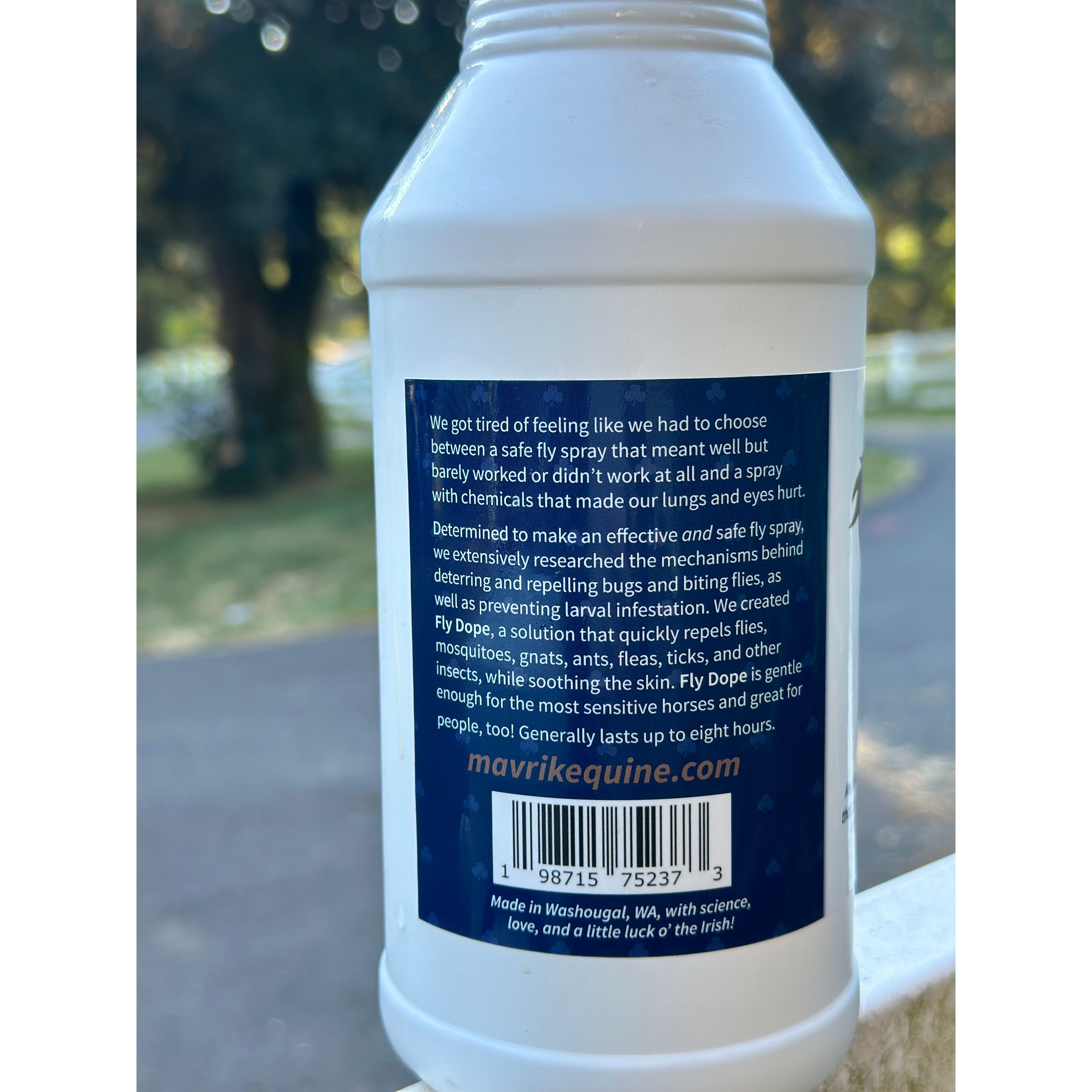 Fly Dope | Safe, Reliable and Fast acting DEET Free and Plant Based Fly ...